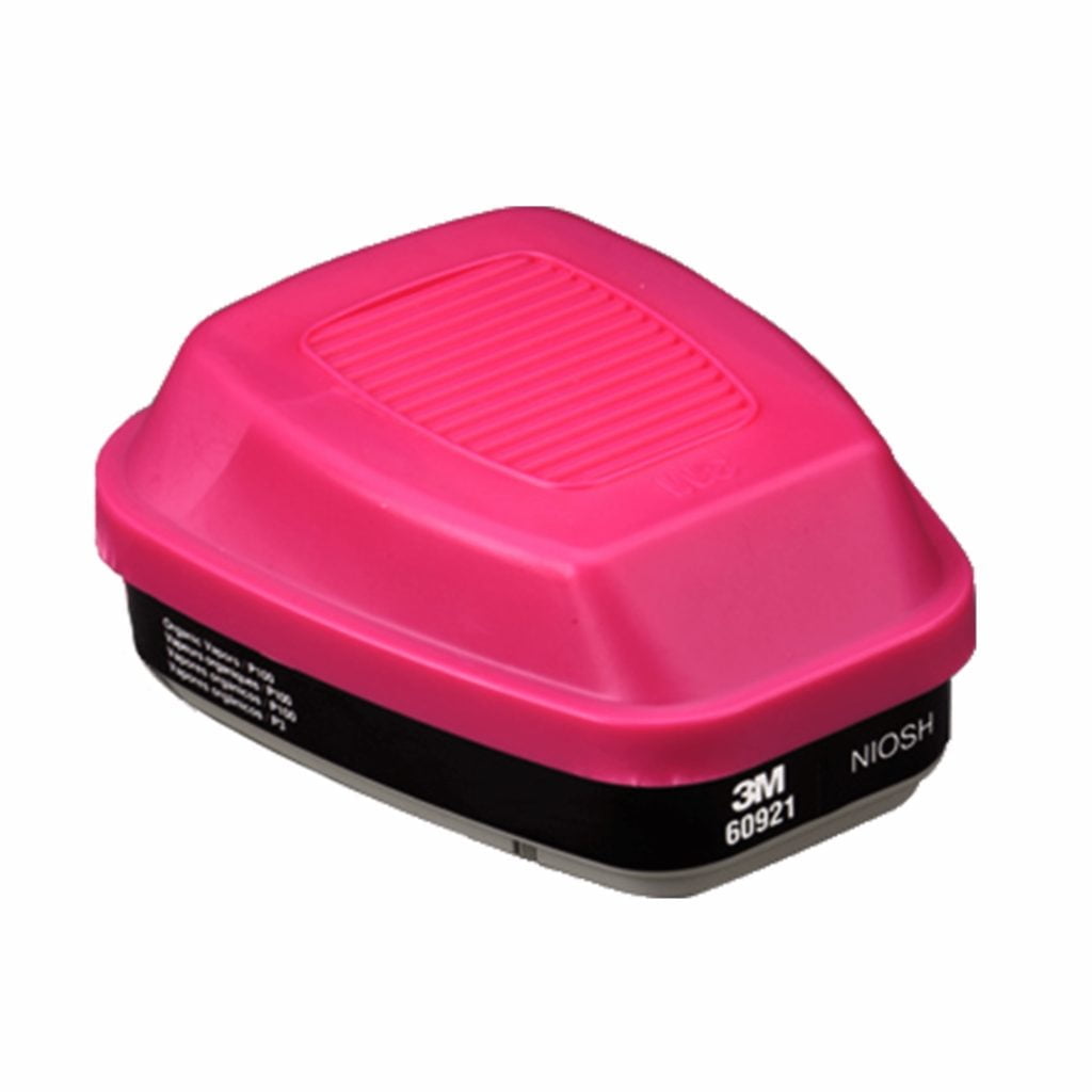 60921 CARTUCHO PARA VAPOR ORGÁNICO CON FILTRO PARA PARTÍCULAS P100 3M ...