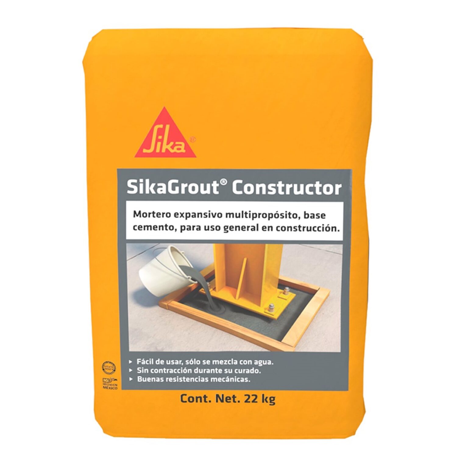 SIKAGROUT CONSTRUCTOR SACO 22 KG - Artículos Innovadores Leo