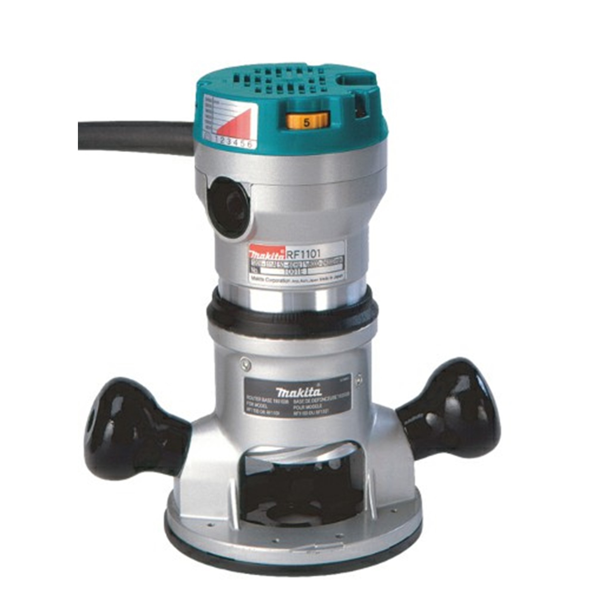 RF1101 ROUTER 12MM 1/2" V.V.C. 8,000-24,000 RPM ADAPT. 1/4" 1,100W ...